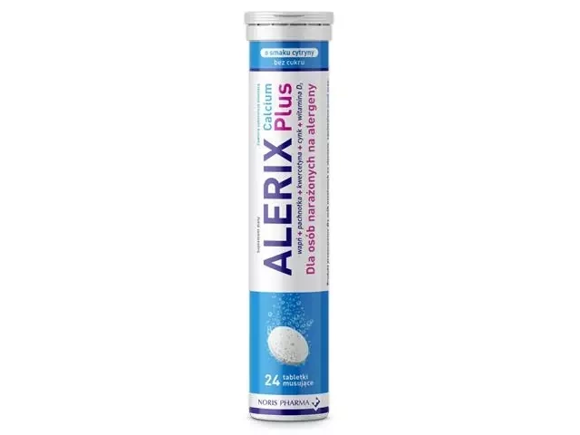 Alerix Calcium Plus x 24 tabletki musujące - opinie, działanie, skład ...