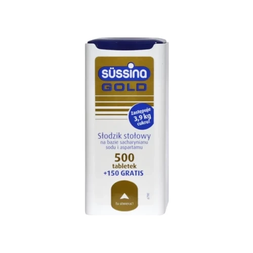 SŁODZIK SUSSINA GOLD x 500 tabletek +150 tabletek - opinie, działanie ...
