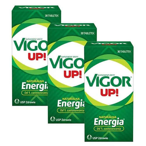 VIGOR UP x 30 tabletek - opinie, działanie, skład - USP zdrowie - i ...