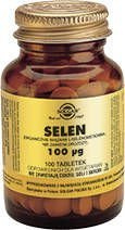 SOLGAR Selen 100µg x 100 tabletek - opinie, działanie, skład - Solgar ...
