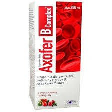 Axofer B Complex płyn o smaku żurawiny i dzikiej róży 100ml - opinie ...