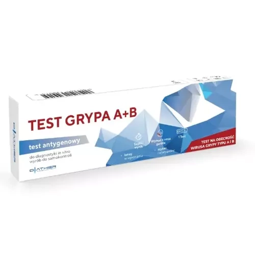 Grypa A+B Test antygenowy do samokontroli x 1 sztuka - opinie ...