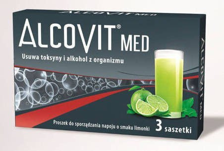Alcovit Med x 3 saszetki - opinie, działanie, skład - Biotake - i-Apteka.pl