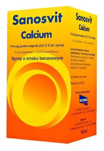 SANOSVIT syrop 150ml - opinie, działanie, skład - Takeda Polska - i ...