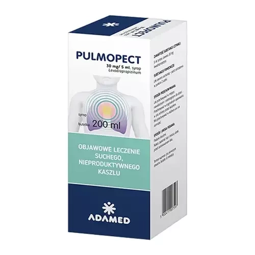 Pulmopect 30 mg/5ml syrop 200ml - opinie, działanie, skład - Adamed - i ...