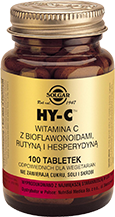 SOLGAR Hy-C 600mg witaminy C z bioflawonoidami, rutyną i hesperydyną x ...