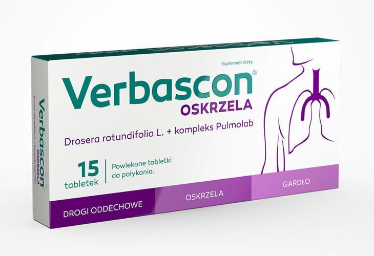 Verbascon Oskrzela x 15 tabletek - opinie, działanie, skład - Polski ...
