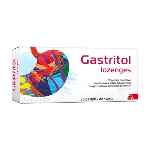 Gastritol Lozenges x 20 pastylek do ssania - opinie, działanie, skład ...