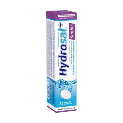 Hydrosal Senior x 24 tabletki musujące - opinie, działanie, skład ...