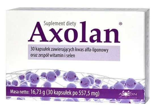 AXOLAN x 30 kapsułek - opinie, działanie, skład - Axxon - i-Apteka.pl