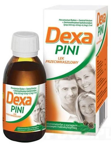 DEXAPINI syrop 150g - opinie, działanie, skład - Polpharma - i-Apteka.pl