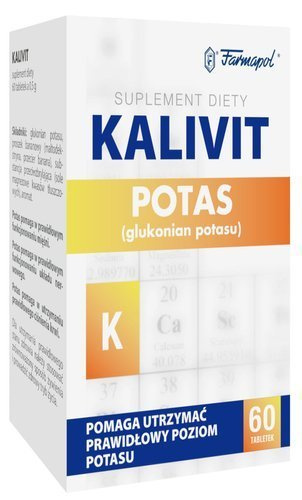 KALIVIT x 60 tabletek - opinie, działanie, skład - Farmapol - i-Apteka.pl