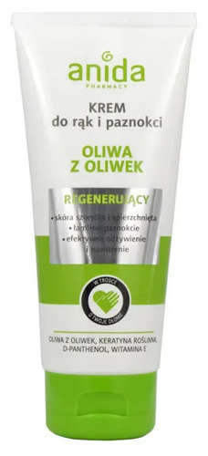 ANIDA Krem do rąk i paznokci oliwkowy regenerujący 100ml - opinie ...