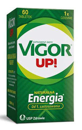 VIGOR UP! x 60 tabletek - opinie, działanie, skład - USP zdrowie - i ...