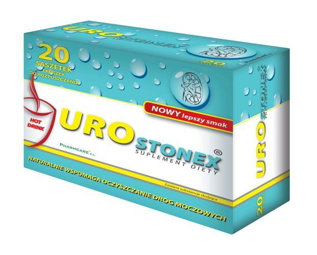 UROSTONEX x 20 saszetek - opinie, działanie, skład - Pharmcare - i ...