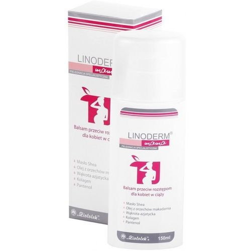LINODERM MAMA Balsam przeciw rozstępom 150ml - opinie, działanie, skład ...
