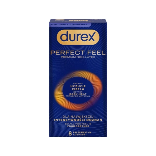 PREZERWATYWA DUREX PERFECT FEEL x 8 sztuk - opinie, działanie, skład ...