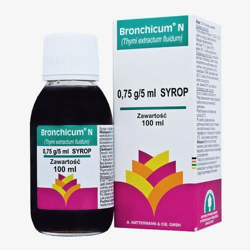 BRONCHICUM N syrop 100ml - opinie, działanie, skład - A.Nattermann&Cie ...