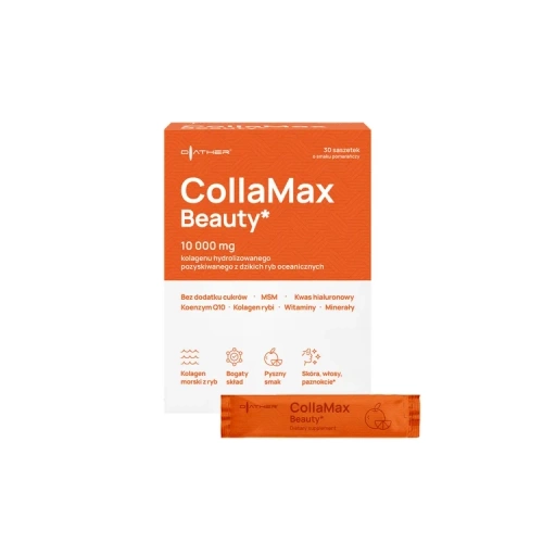Collamax Beauty o smaku pomarańczowym x 30 saszetek - opinie, działanie ...