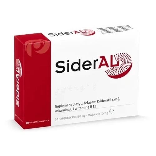 Sideral x 20 kapsułek - opinie, działanie, skład - Pharmapoint - i ...