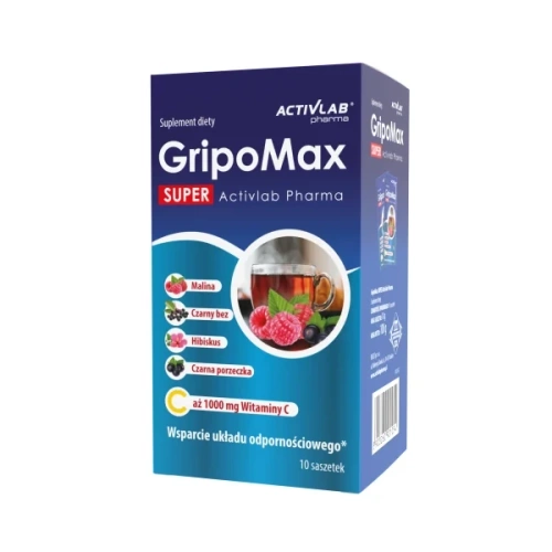 GripoMax SUPER x 10 saszetek - opinie, działanie, skład - Activlab ...